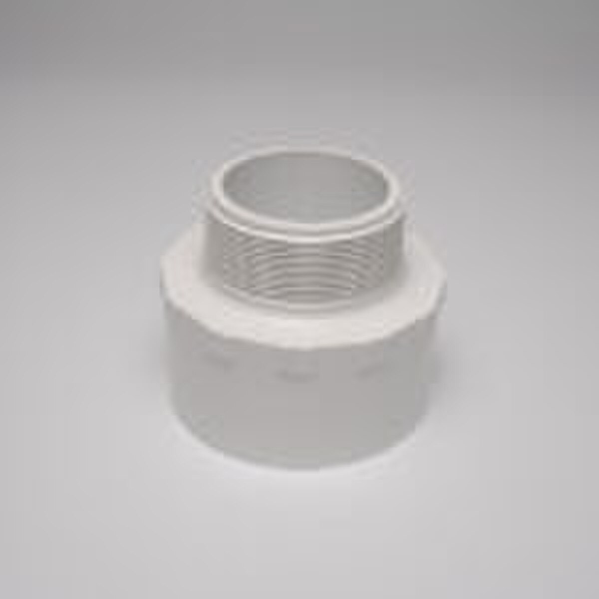 Adapter Male Red 11/2X1 PVC Thread x Slip - Flush