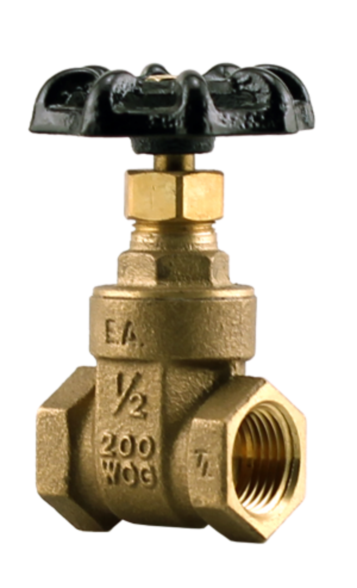 GATE VALVE 1/2 BR